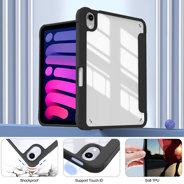 Delta Case with Apple Pencil Holder for iPad Mini 6 and iPad Mini A17 ...